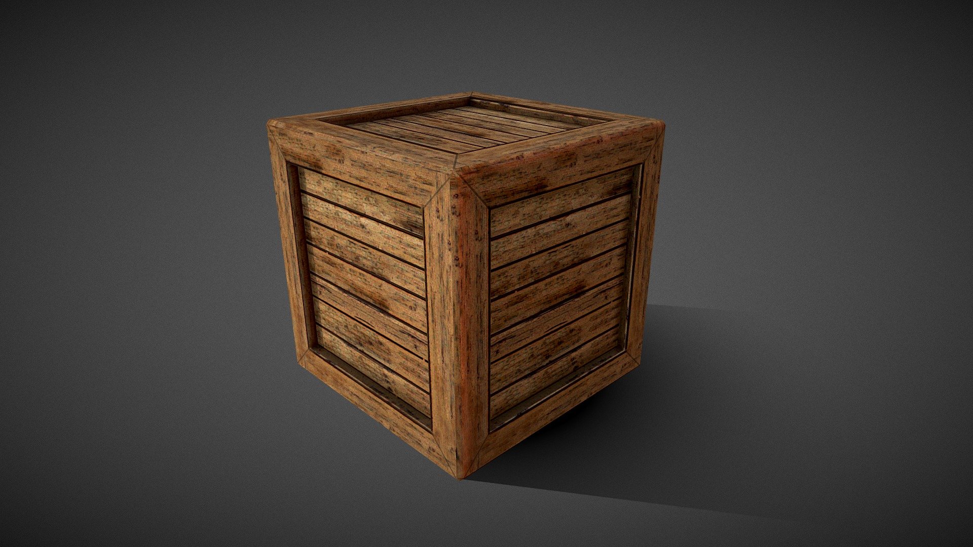 Crate - Download Free 3D model by Damian Joseph (@Dmaanji.hopes ...