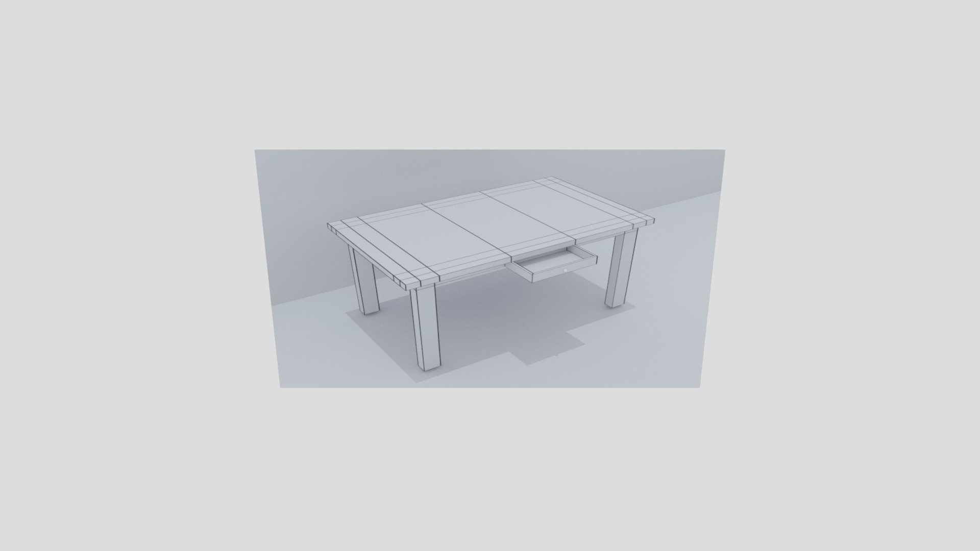 Wireframe Table Woche3 Ex.7 - Download Free 3D model by mete8523 ...