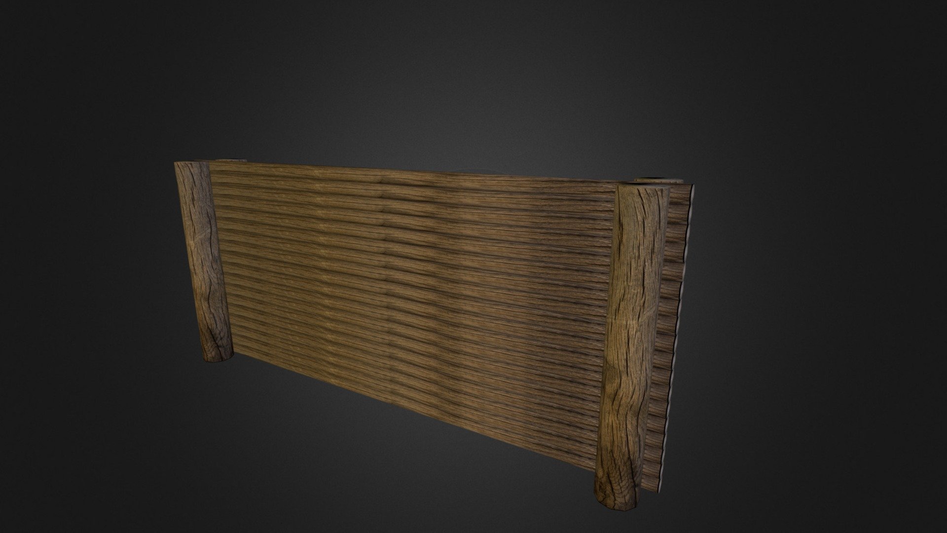 trench wall - 3D model by marcelgold [bd20bef] - Sketchfab