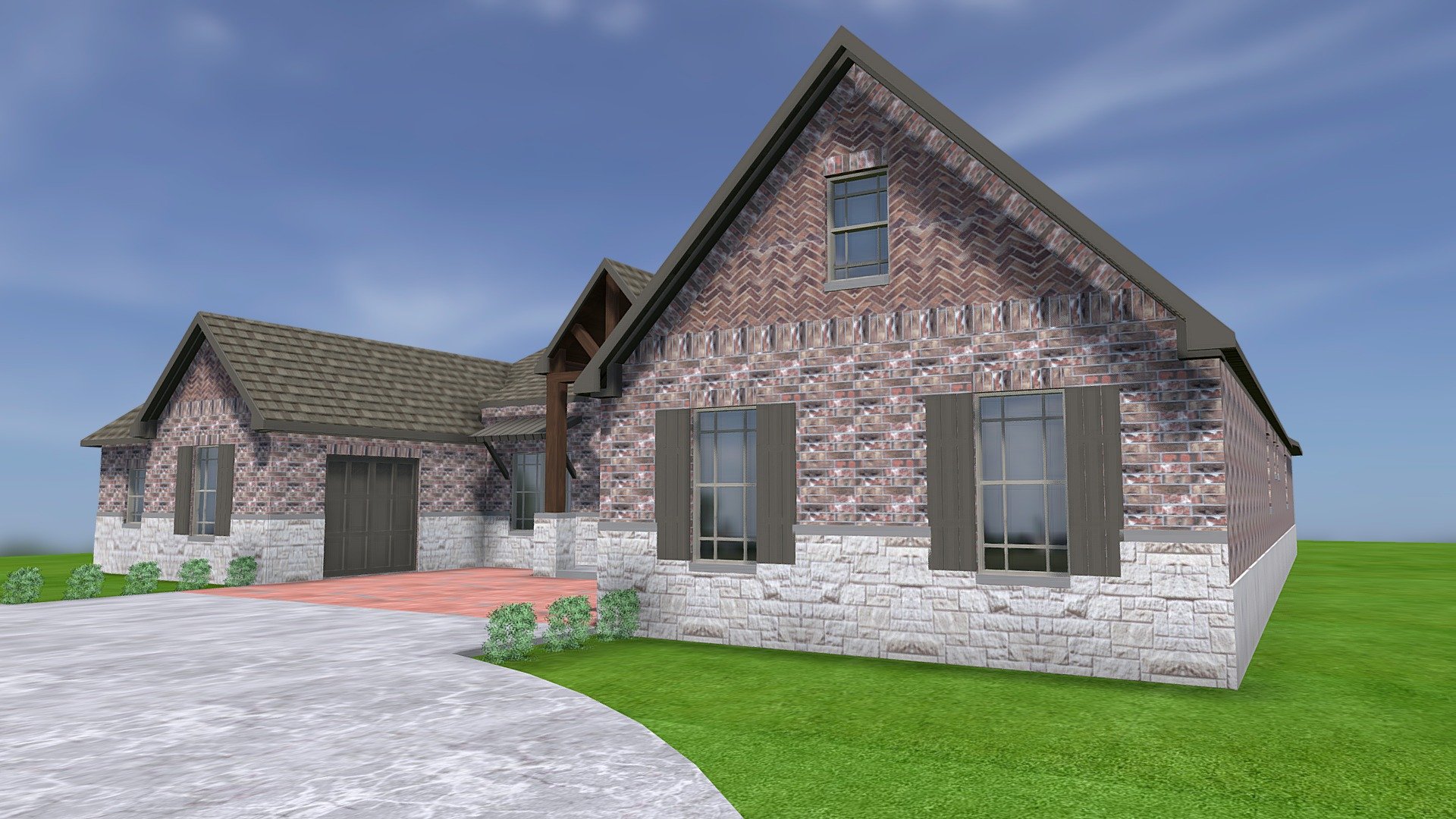 Reichert 3 - 360 spin model of 3D house - 3D model by Render3DQuick ...
