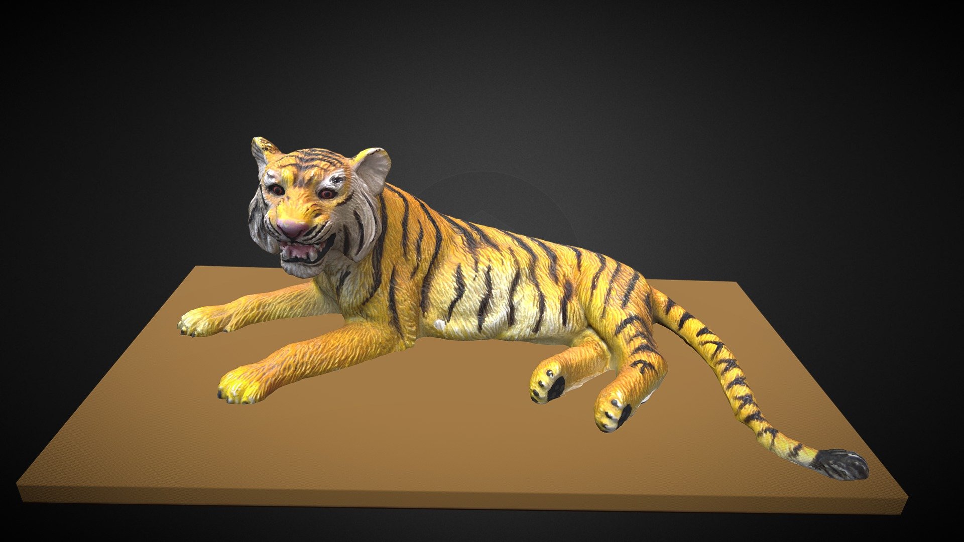 Tiger Photocatch - Download Free 3D model by Moshe Caine (@moshecaine ...