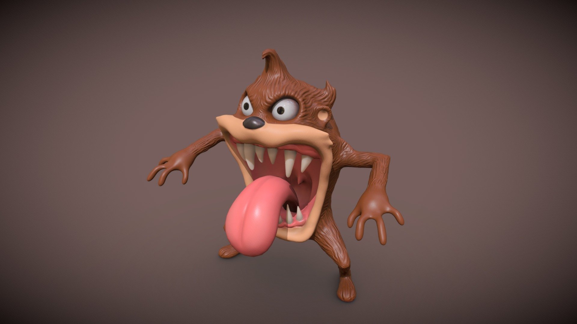 Taz - 3D model by Ivana_Alvarez [bd263f1] - Sketchfab