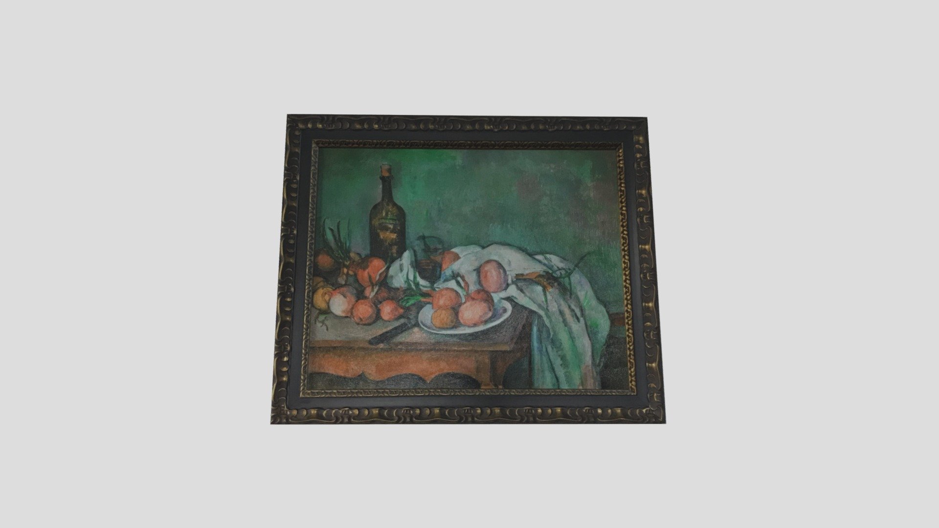 Framed Painting of Still Life - Download Free 3D model by cmdigital888 ...