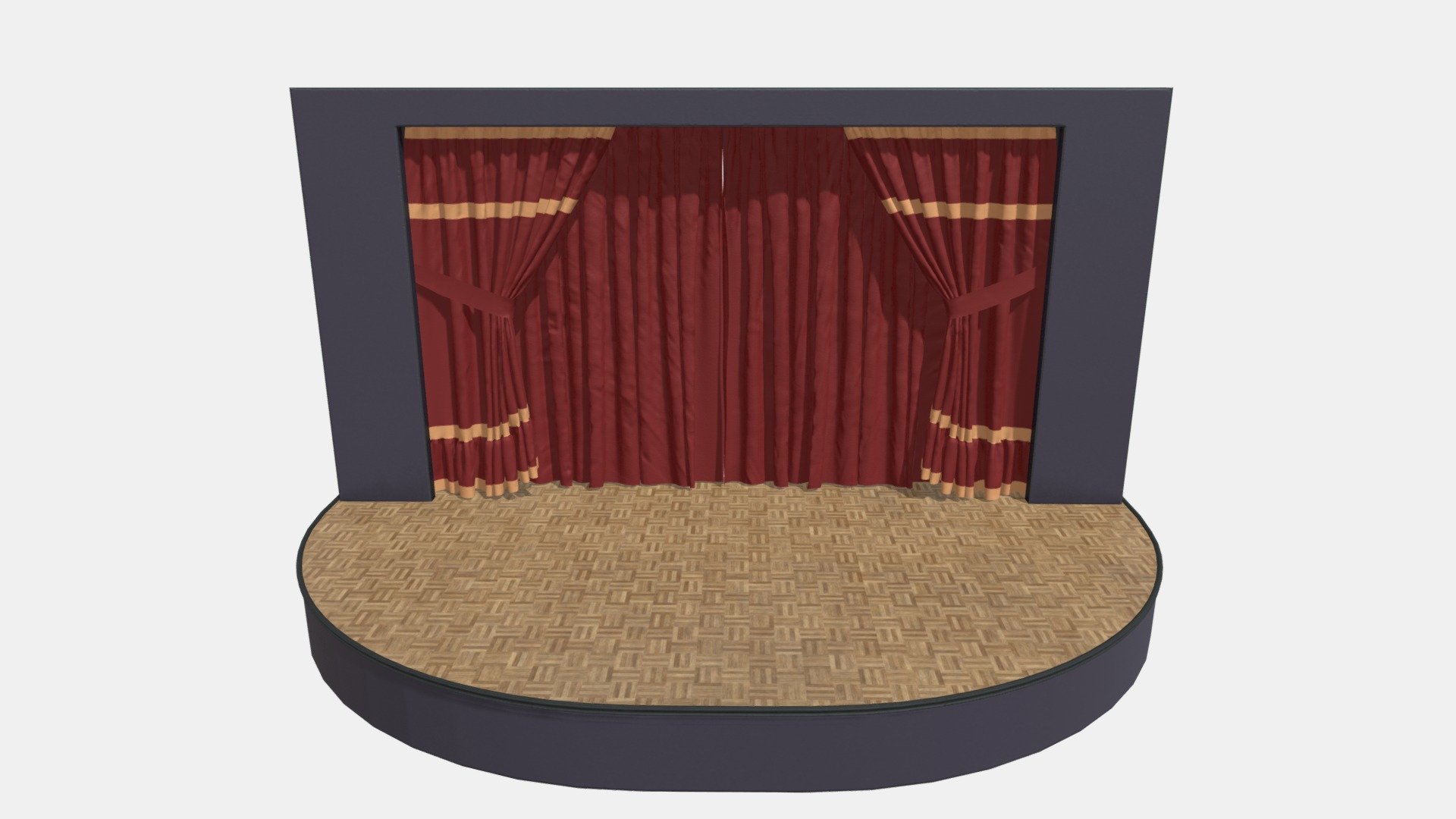 Theatre Stage - Buy Royalty Free 3D model by Adrian Kulawik ...