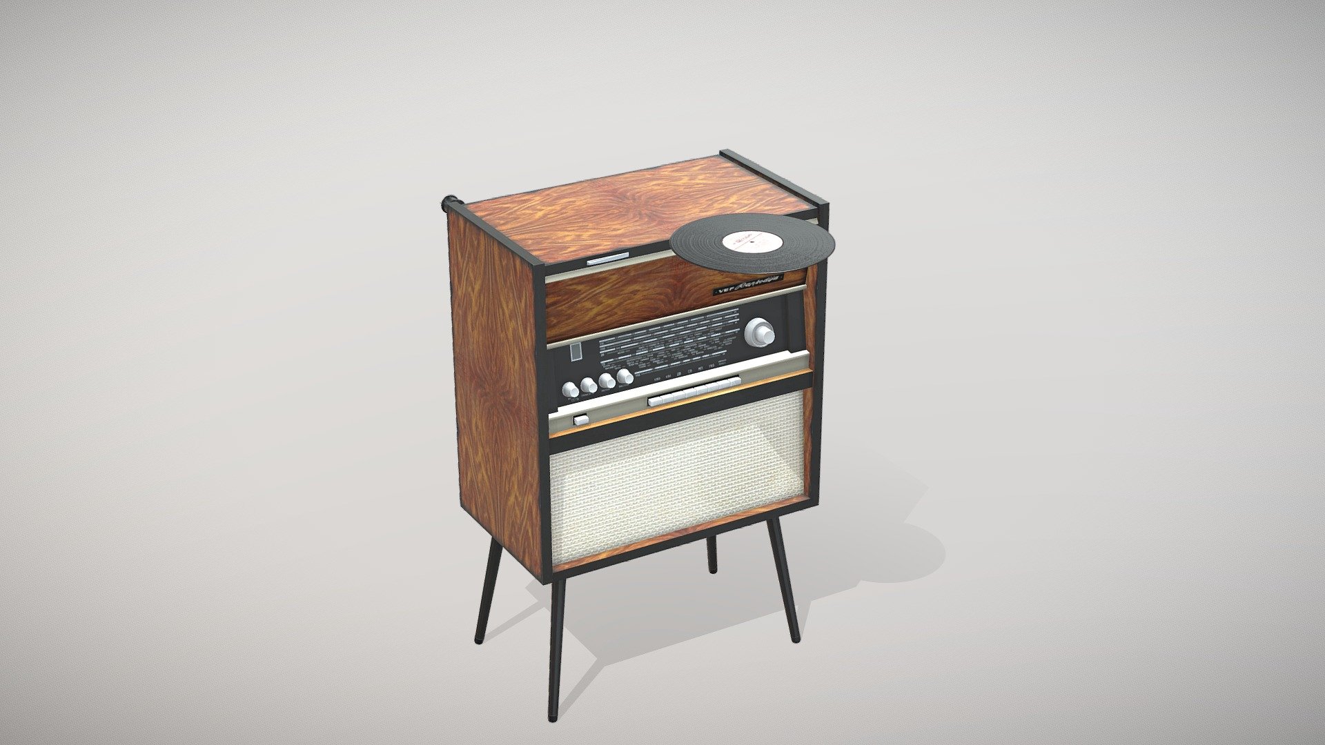 Radiogram VEF-Rapsodija - Buy Royalty Free 3D model by takoyto [bd29e82 ...