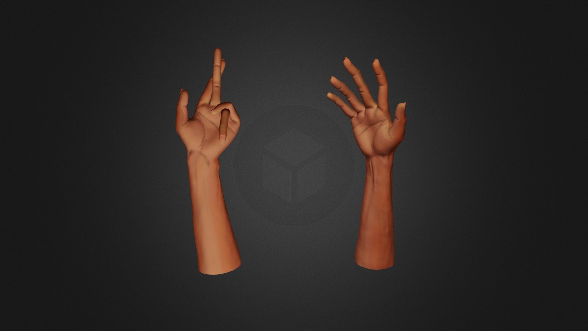 Hand Sculpt - 3D model by Posthuman (@nirajgaikwad1807) [bd2baca ...