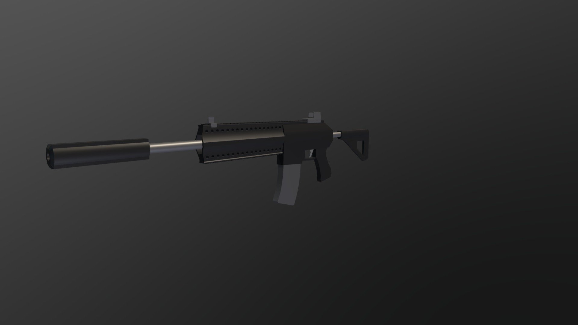assault_rifle - 3D model by aaronuoit [bd2c5d5] - Sketchfab