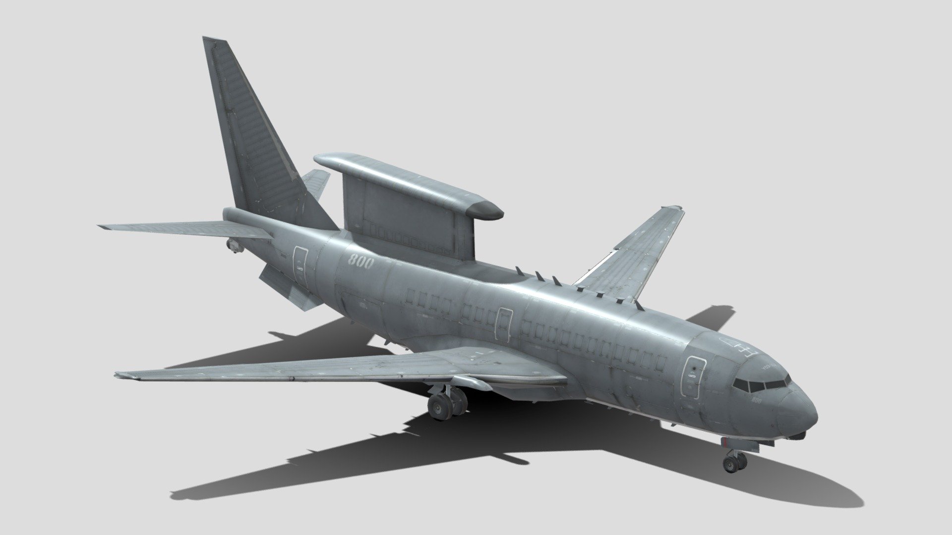 Boeing 737 AEW&C Prototype - Download Free 3D model by Muhamad Mirza ...