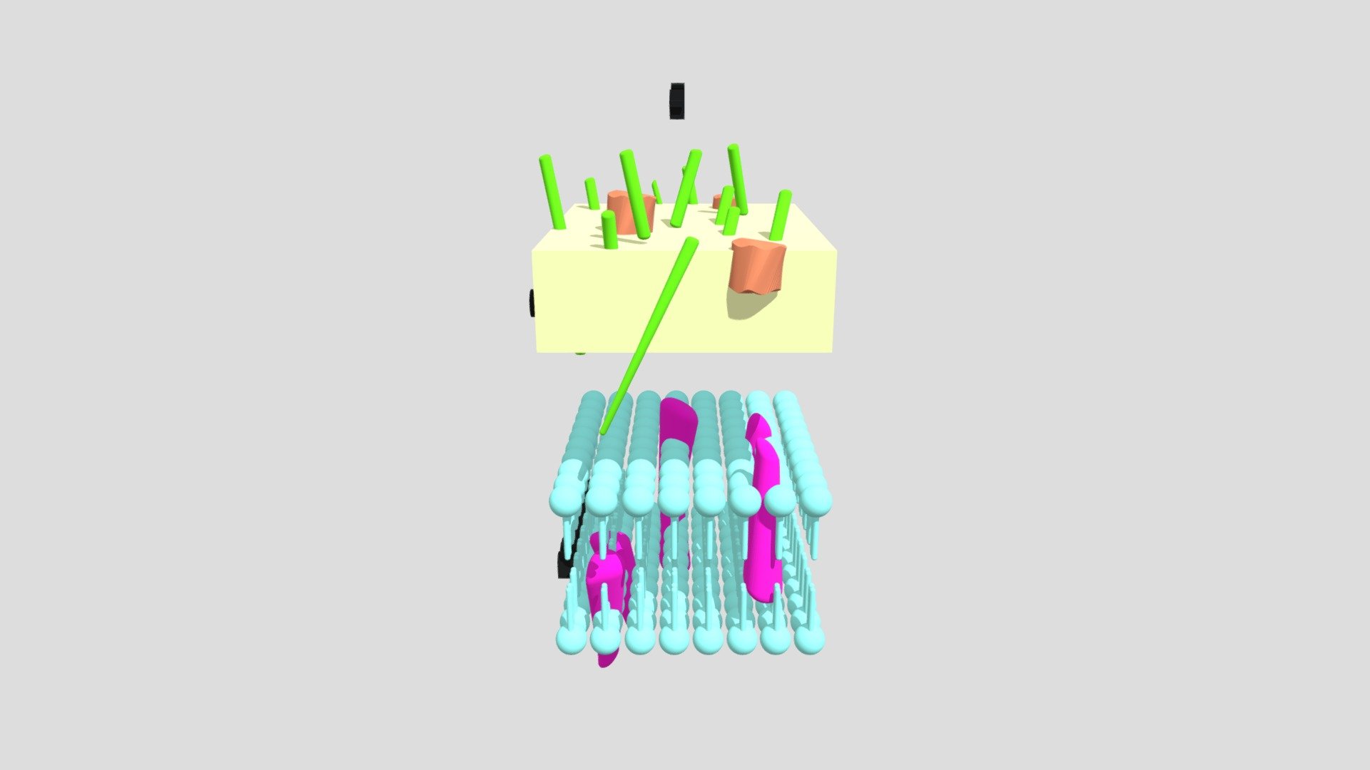 Bacteria - 3D model by lila.tenorio.arellano [bd2d9e0] - Sketchfab
