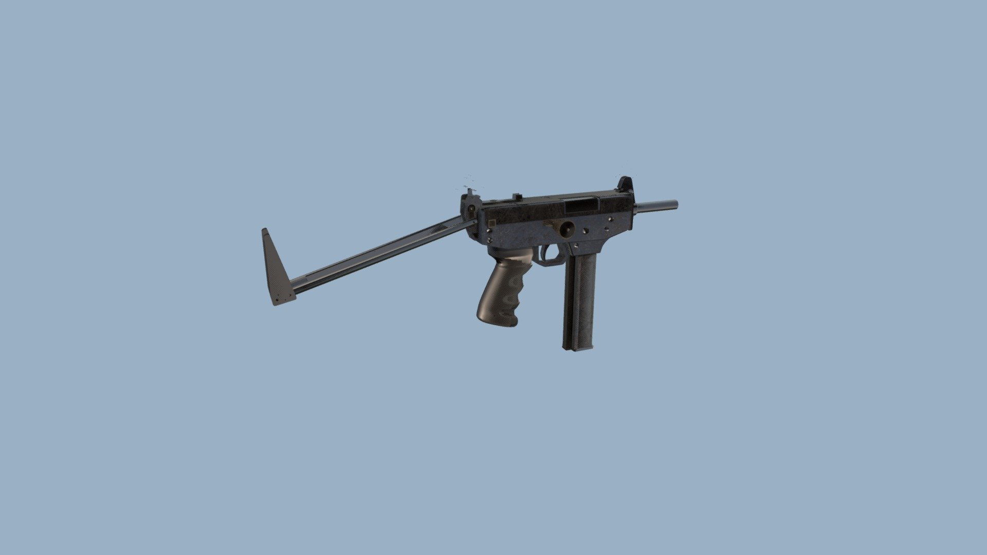 Submachine Gun KEDR - 3D model by sergeiisaev [bd2de1f] - Sketchfab