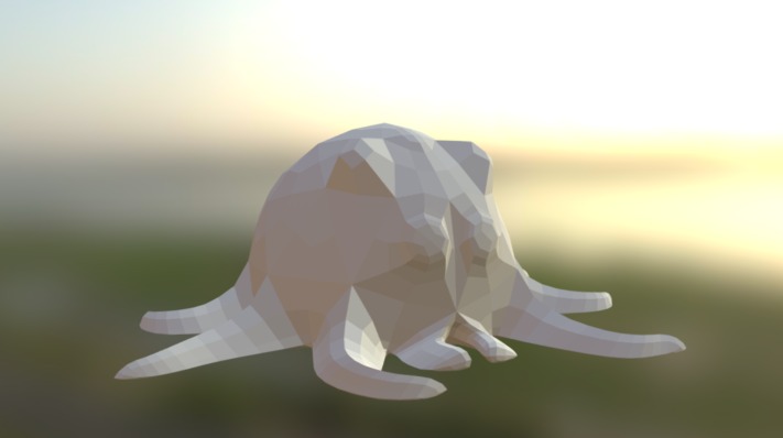 Low Poly Octopus - Download Free 3D model by JereNurminen [bd2ebf3 ...