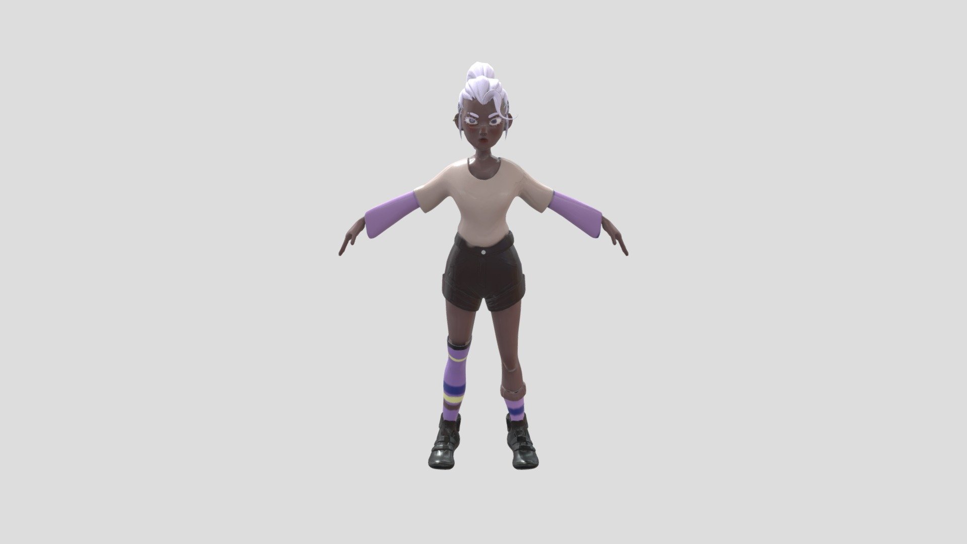 Final projeta menina - 3D model by Bea_garota [bd2ef52] - Sketchfab