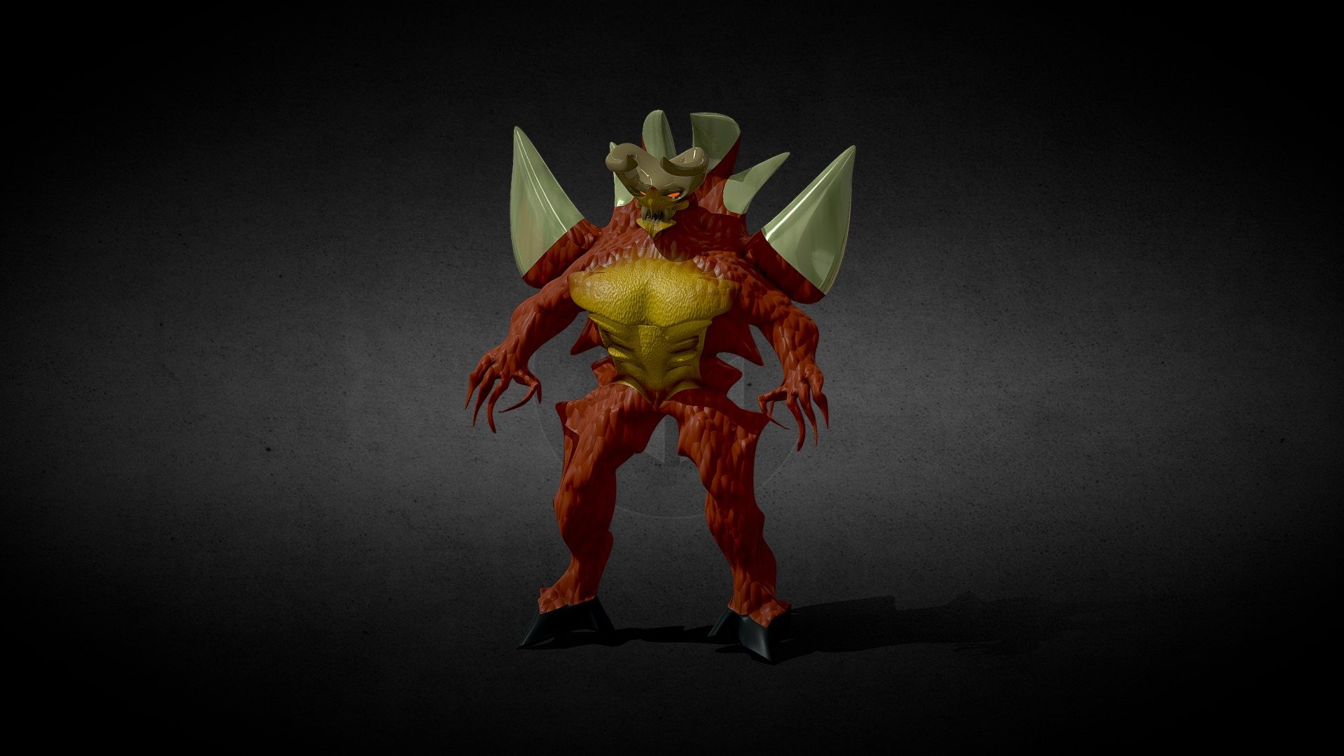 Demoniac - 3D model by Gert De Roost (@paleajed) [bd2f396] - Sketchfab