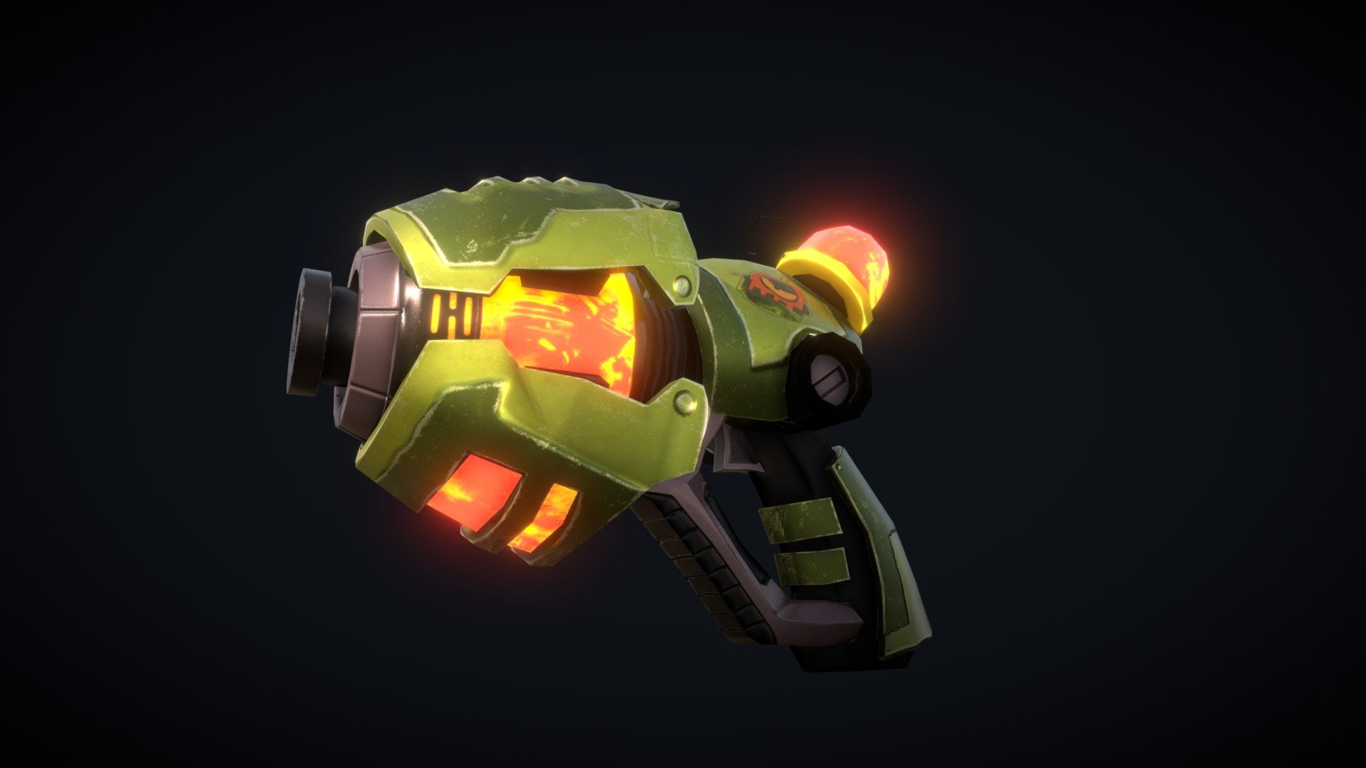Lava Gun - 3D model by minhnguyen2k [bd2fbd1] - Sketchfab