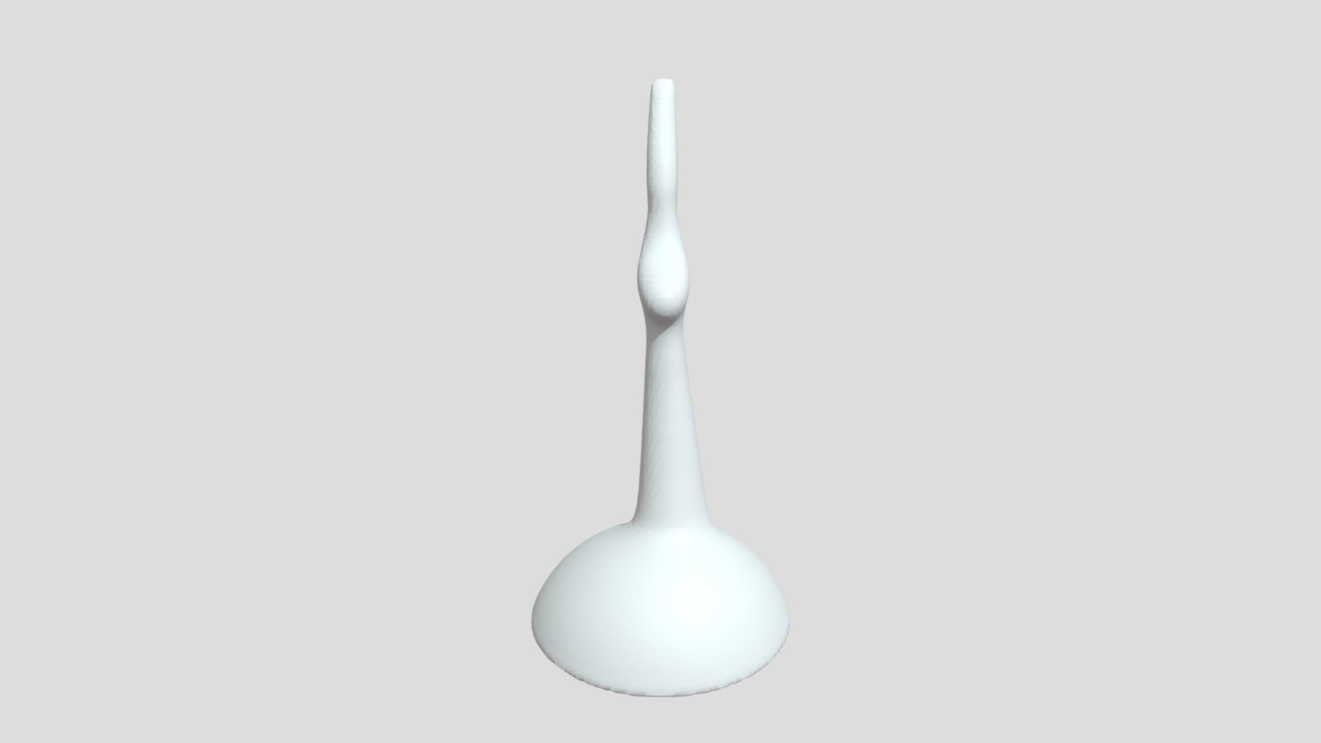 creative snowman alien made of random st - Download Free 3D model by ...