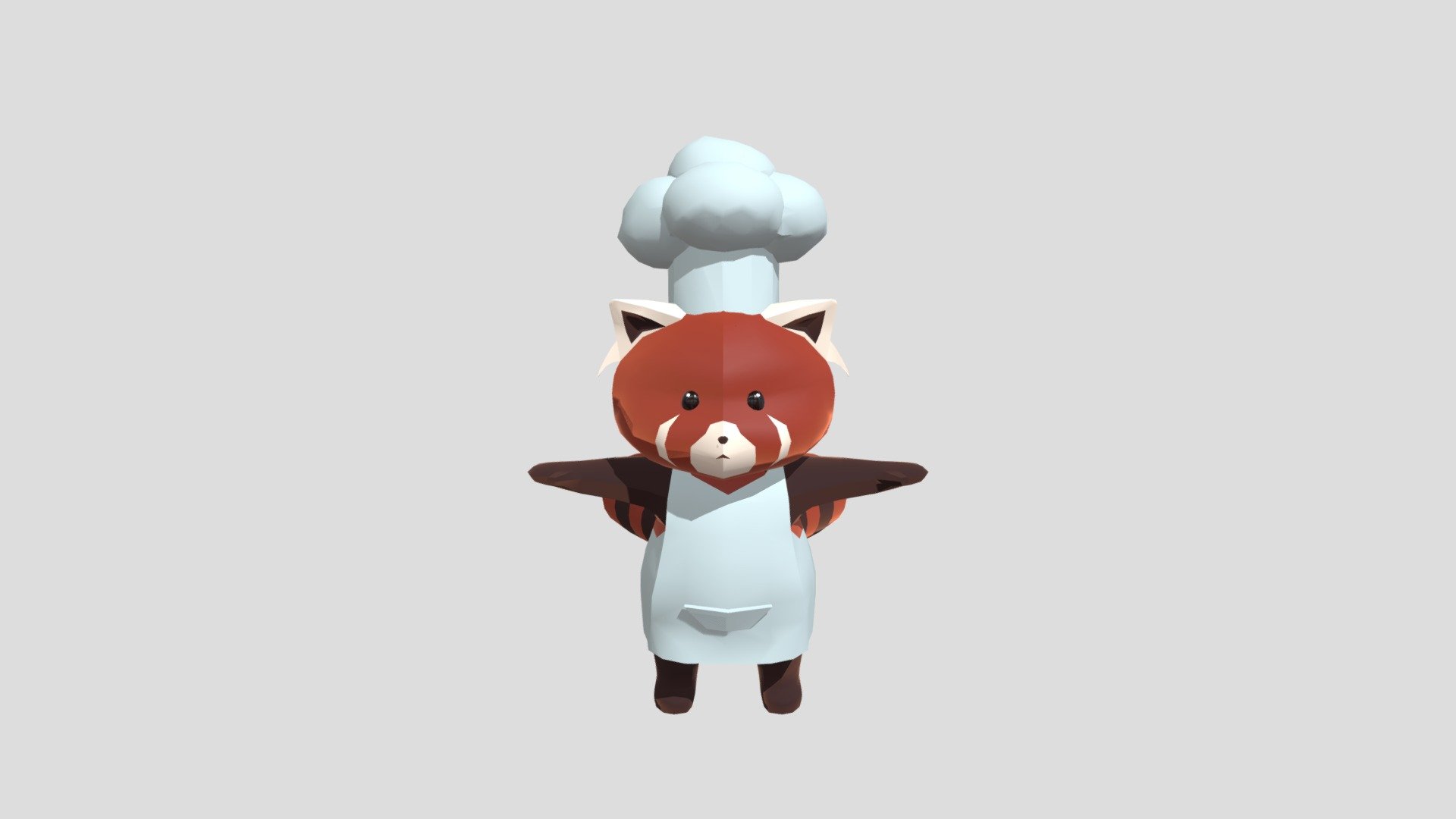 Low Poly Red Panda - 3D model by yanx (@yx04) [bd2febb] - Sketchfab