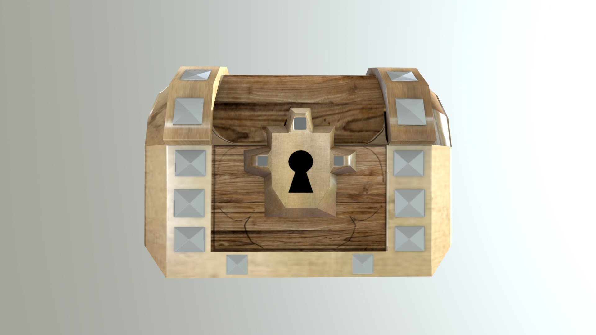 Low poly chest - 3D model by FFracasso [bd306d0] - Sketchfab