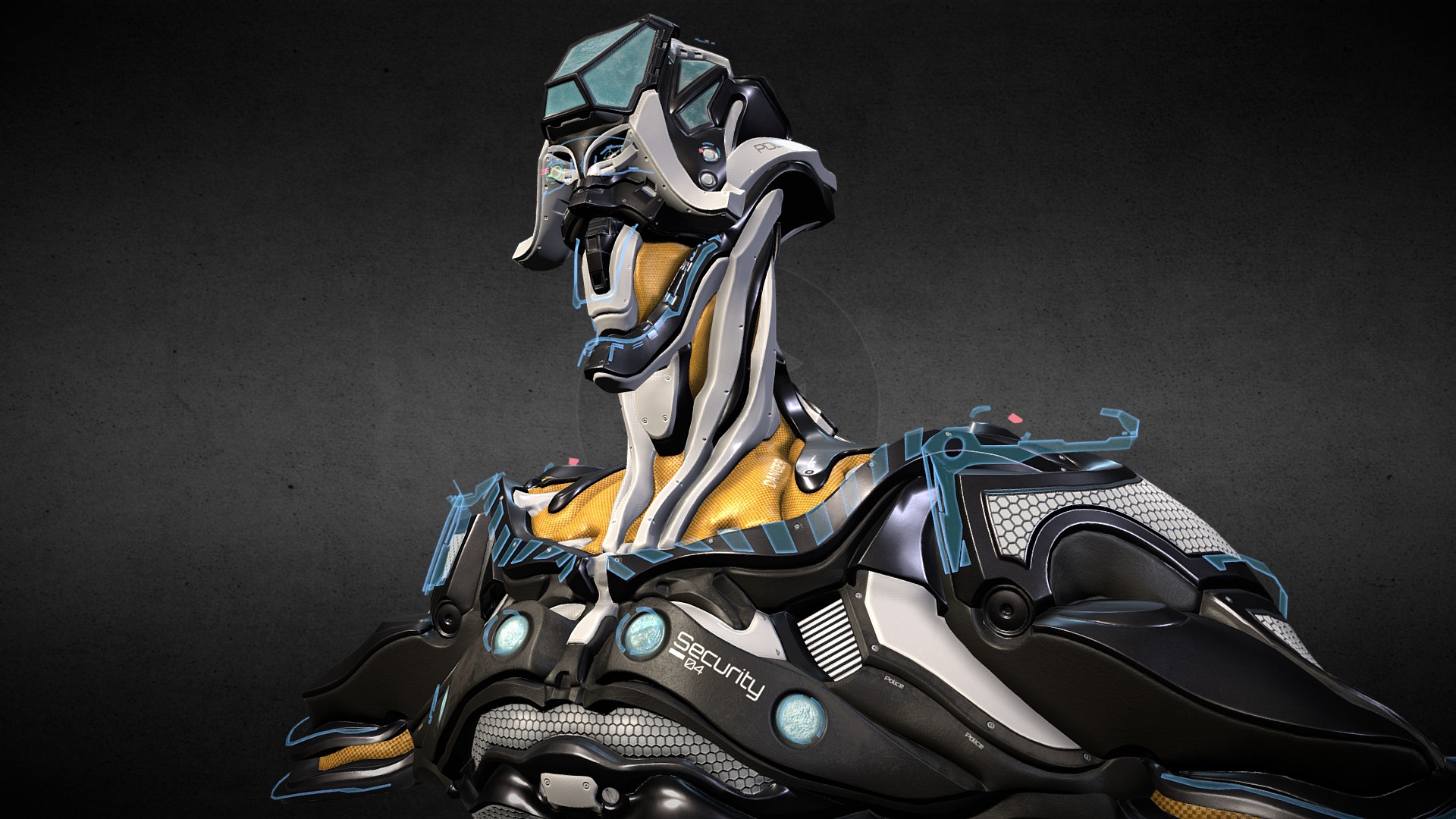 Mecha_04 - Download Free 3D model by Cyril Limoges Athiel (@athiel ...