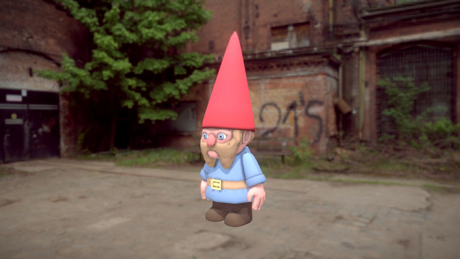 Gnome Fantasy Creature - Download Free 3D model by Suvalien [bd307e4 ...