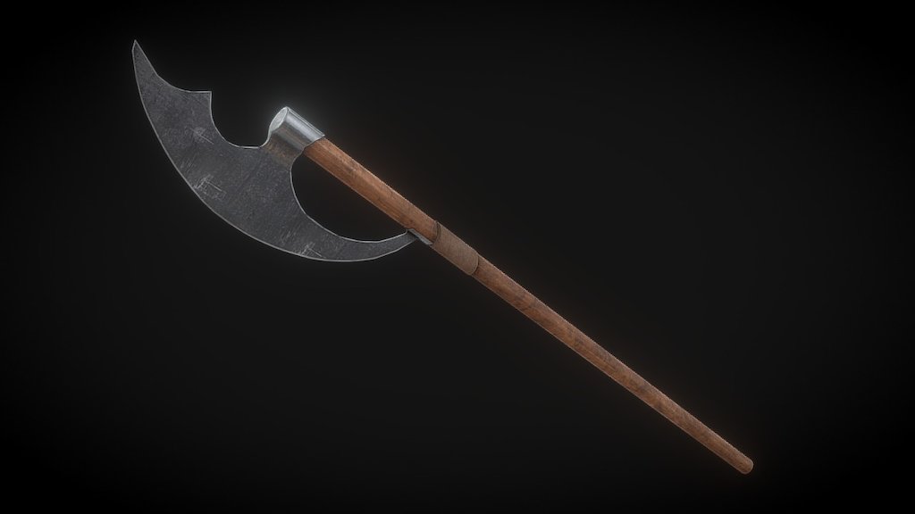 Bardiche - 3D model by Milacetious [bd3126a] - Sketchfab
