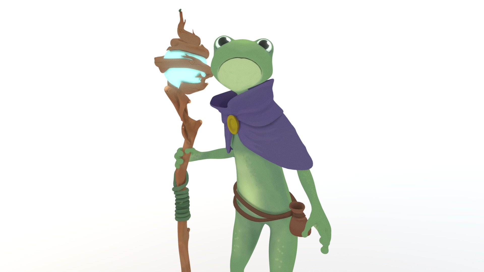 Wizard Frog - 3D model by gio_so (@gioso) [bd31473] - Sketchfab