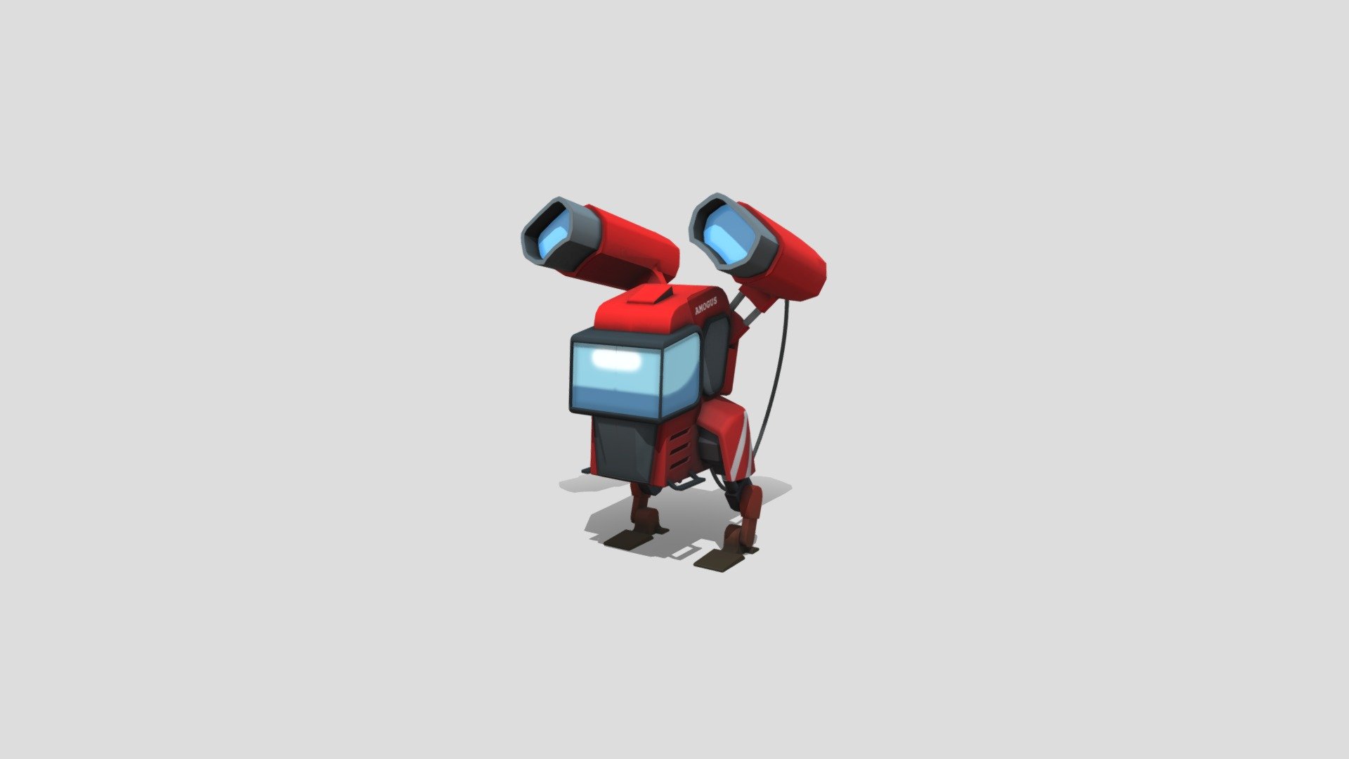 Amogus robot - 3D model by its.rafihayyan [bd31dd2] - Sketchfab