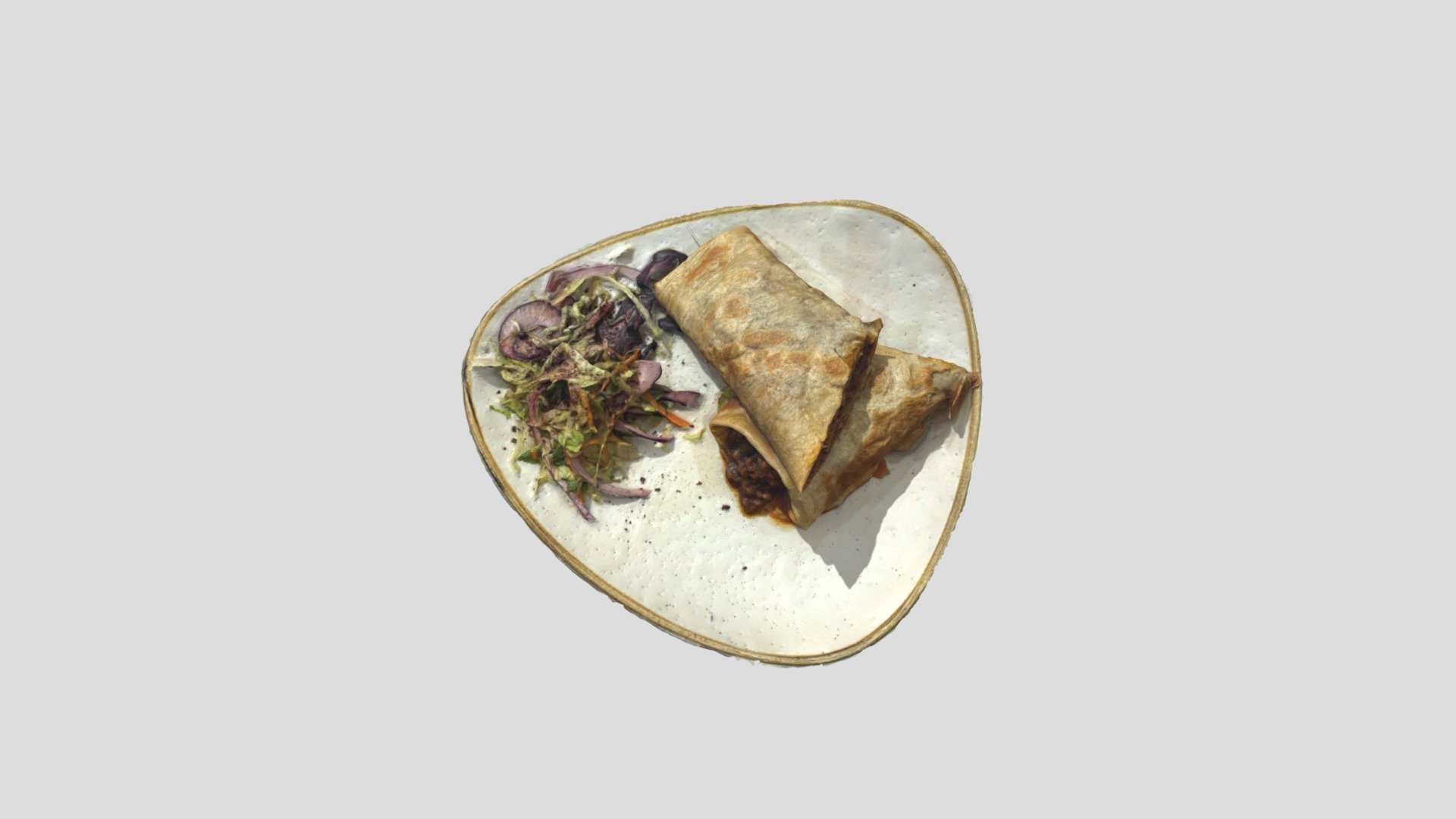 Keema Mutter Roll - 3D model by Immersive Horizons (@immersive.horizons ...