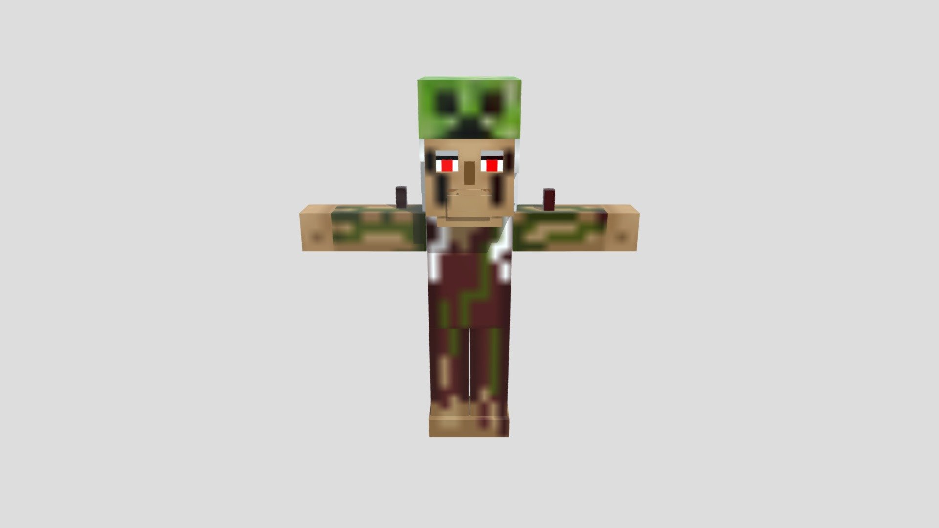 Creeper Kid[minecraft story mode blender] - Download Free 3D model by ...
