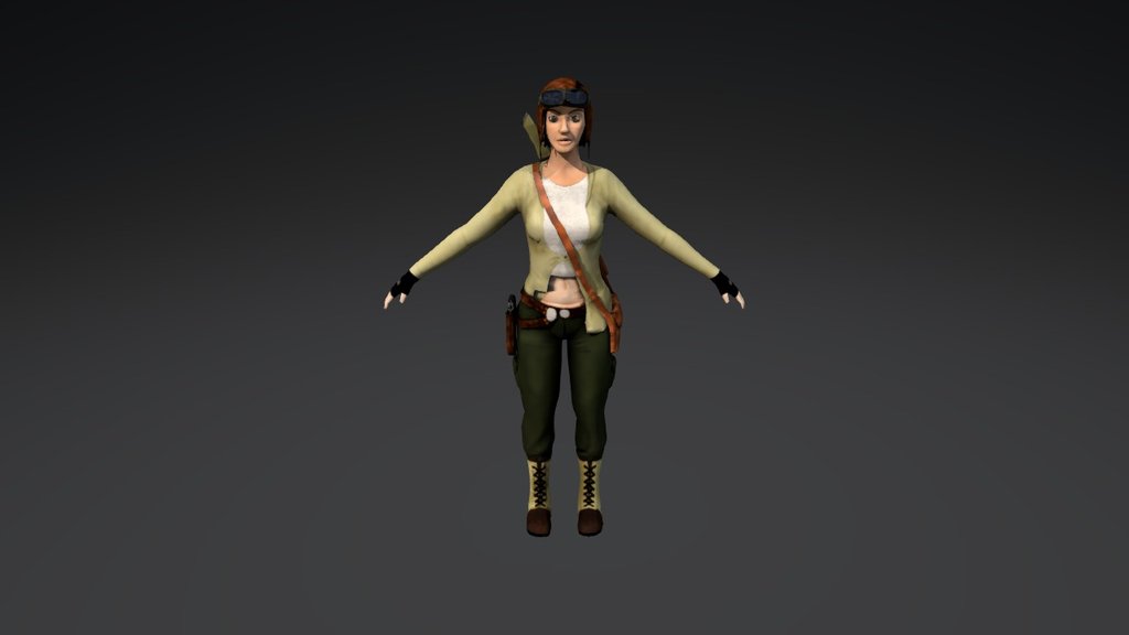 Selina Game Ready - 3D model by filmogriter [bd32fd6] - Sketchfab