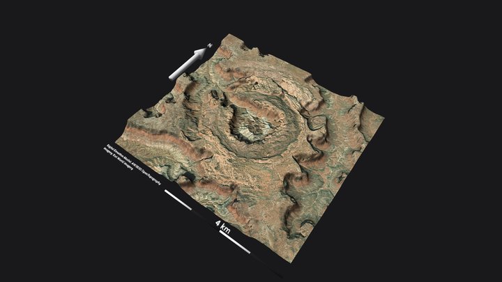 Impact-crater 3D models - Sketchfab