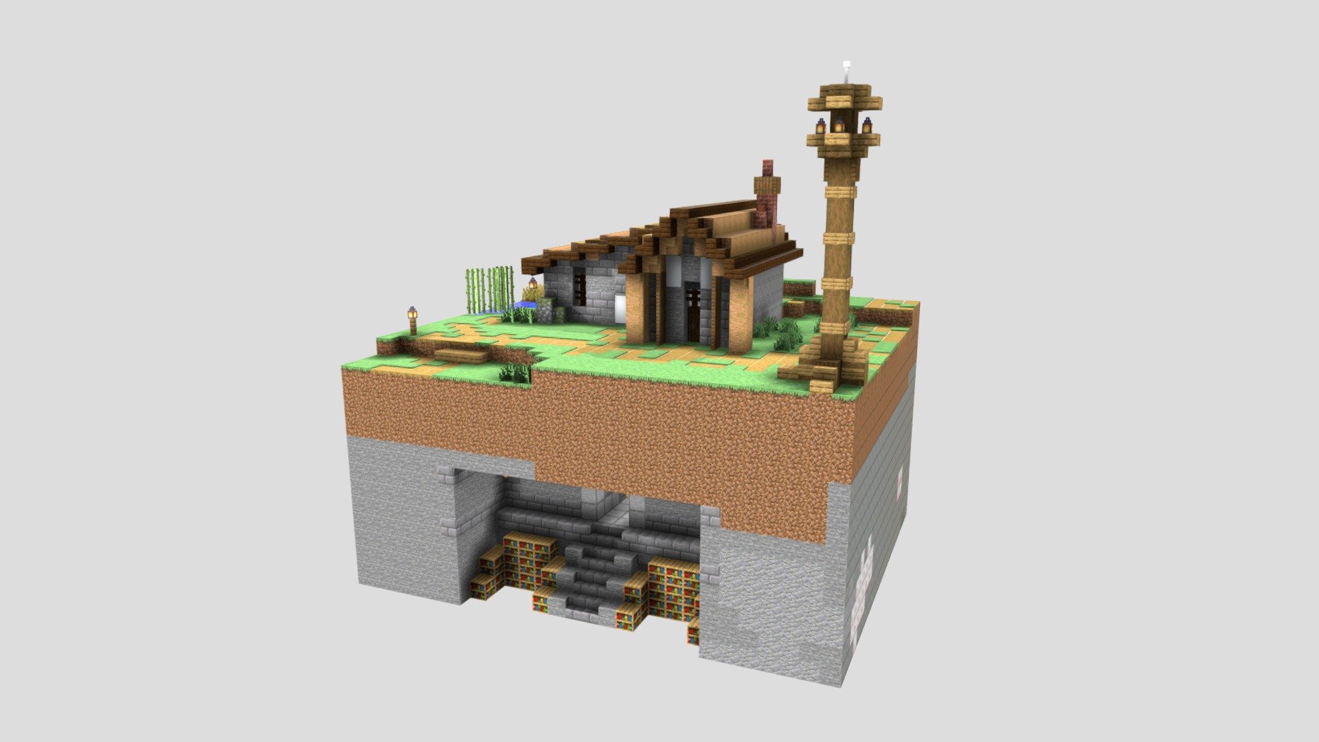 House Design - 3D model by deepraj.developer [bd36287] - Sketchfab