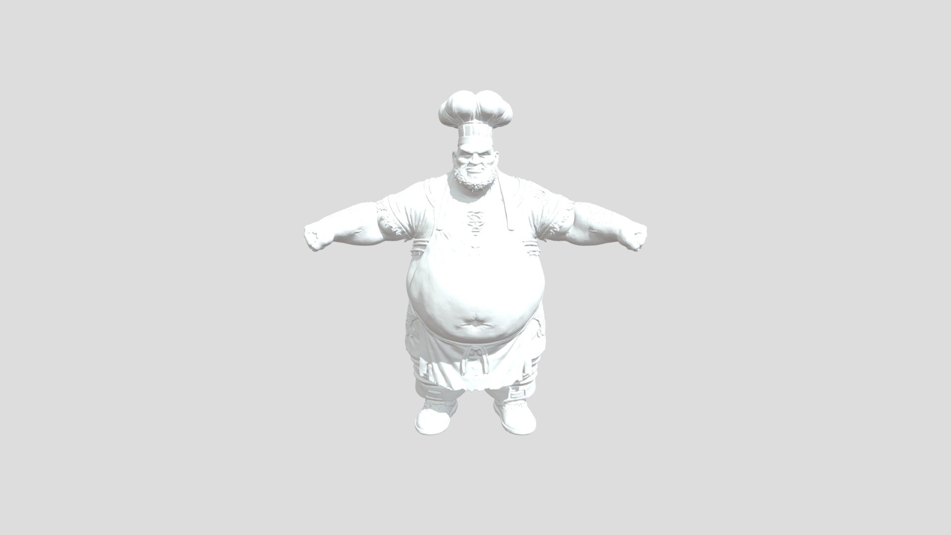 Orc Chef - Download Free 3D model by kevinseale14 [bd38a58] - Sketchfab