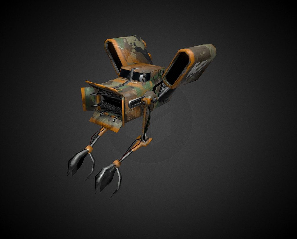 FTC Ship "Claws" v1 - 3D model by brinca [bd397f7] - Sketchfab