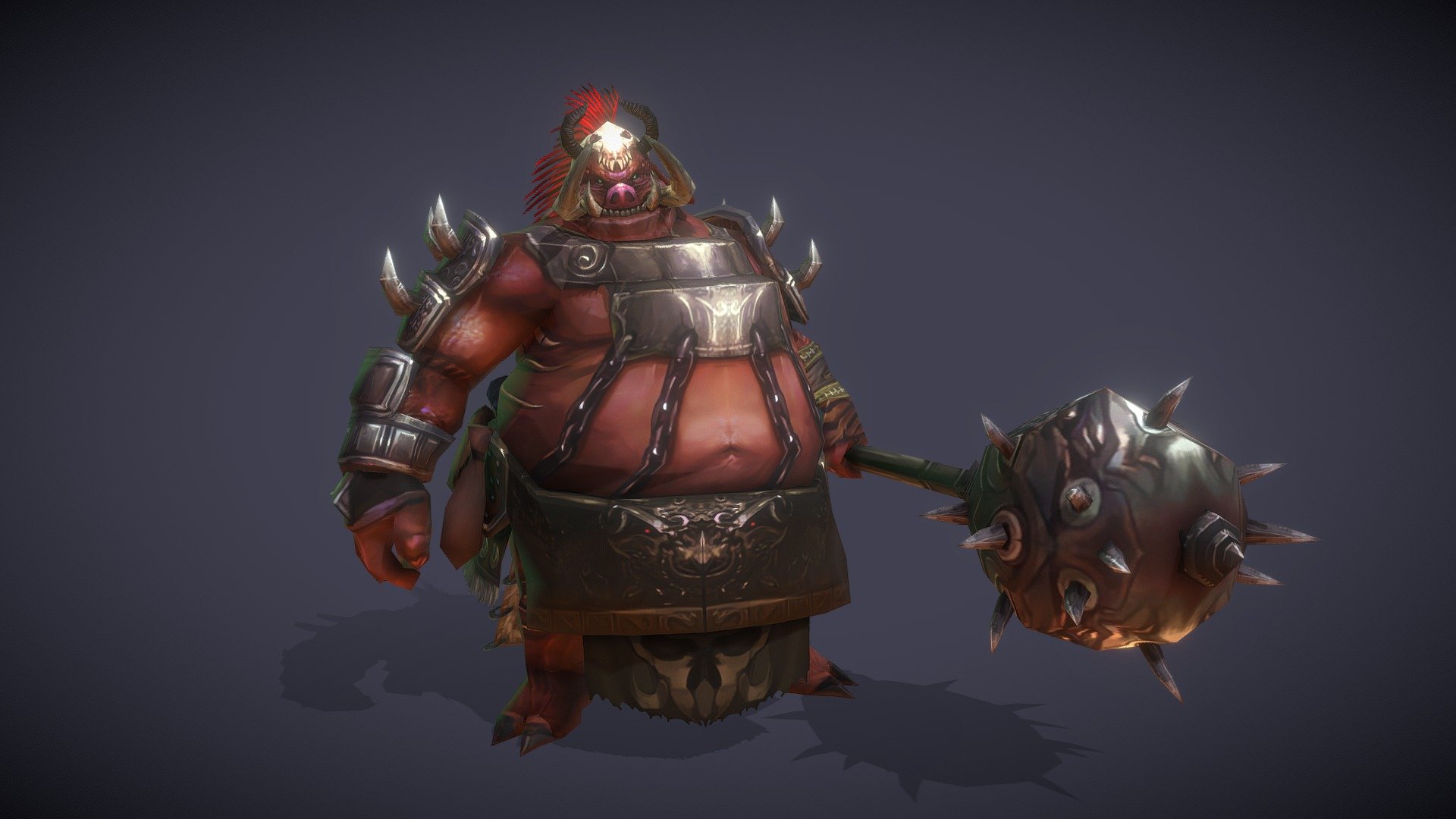 Orc Boss 1 - 3D model by Shadya Samaha (@ShadyaSamaha) [bd3af5c ...