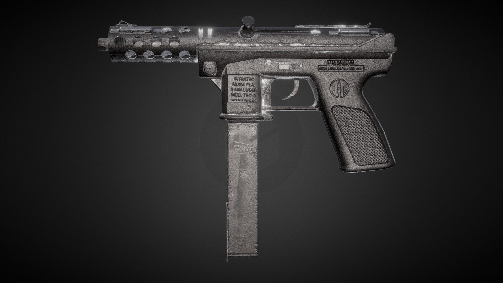 Tec 9 - Download Free 3D model by blarg (@blarg1) [bd3e25d] - Sketchfab