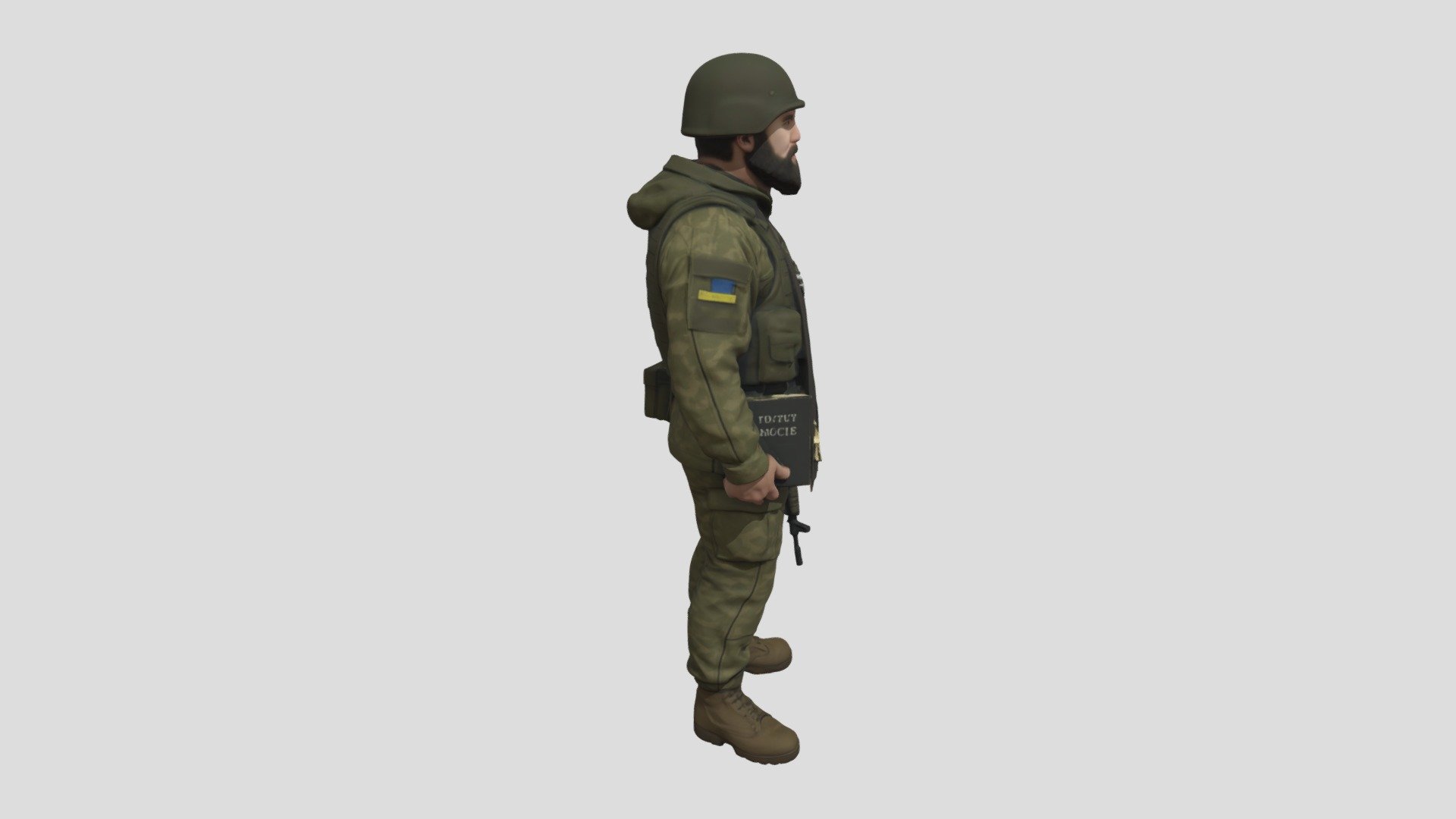 Military_chaplain - Download Free 3D model by Mike (@Mike1980) [bd3ef53 ...