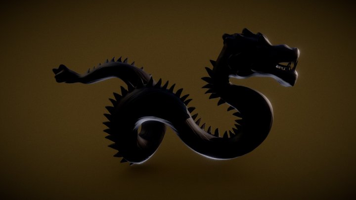 Dragon-snake 3D models - Sketchfab