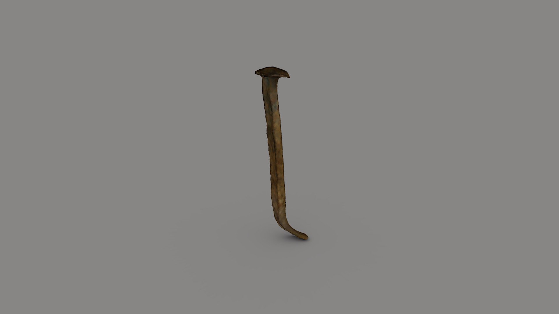 Hand-wrought Nail - 3D model by The Herring Run Archaeology Project ...