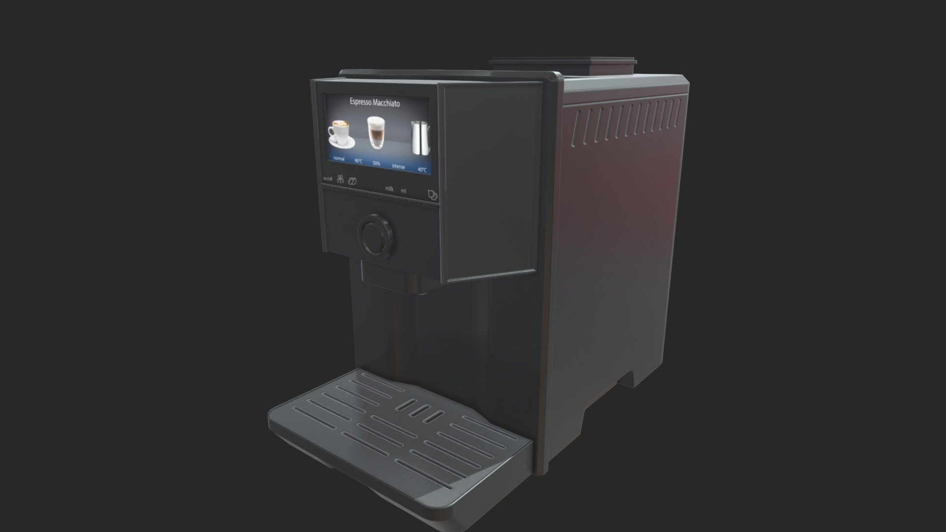 Coffee Machine - Download Free 3D model by Replexx [bd43f3f] - Sketchfab