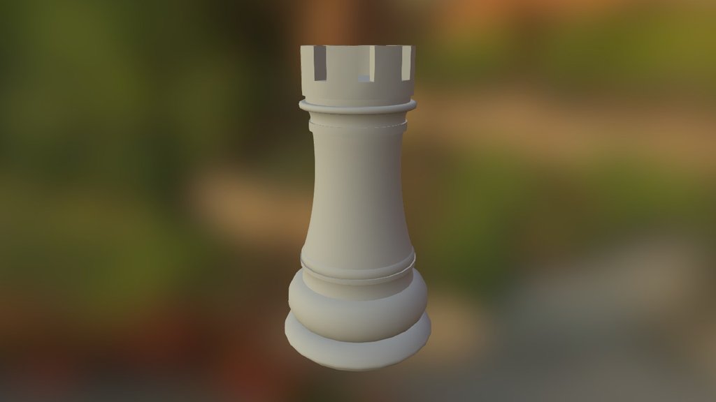 Chess Rook - 3D model by ryan.cassano [bd45cbe] - Sketchfab