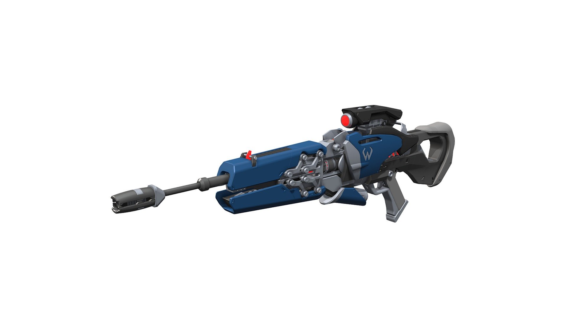 Widowmaker Original Skin - Overwatch - STL - Buy Royalty Free 3D model ...