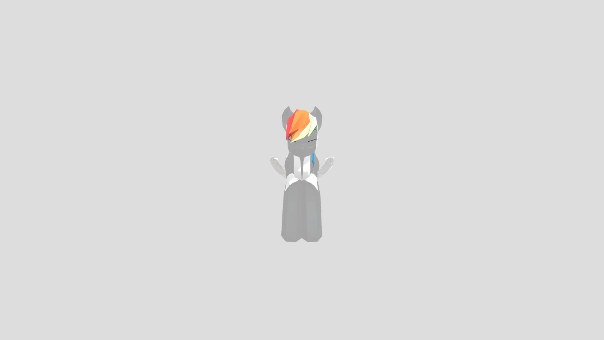 Rainbow dash - Download Free 3D model by LunaEagle [bd47cff] - Sketchfab