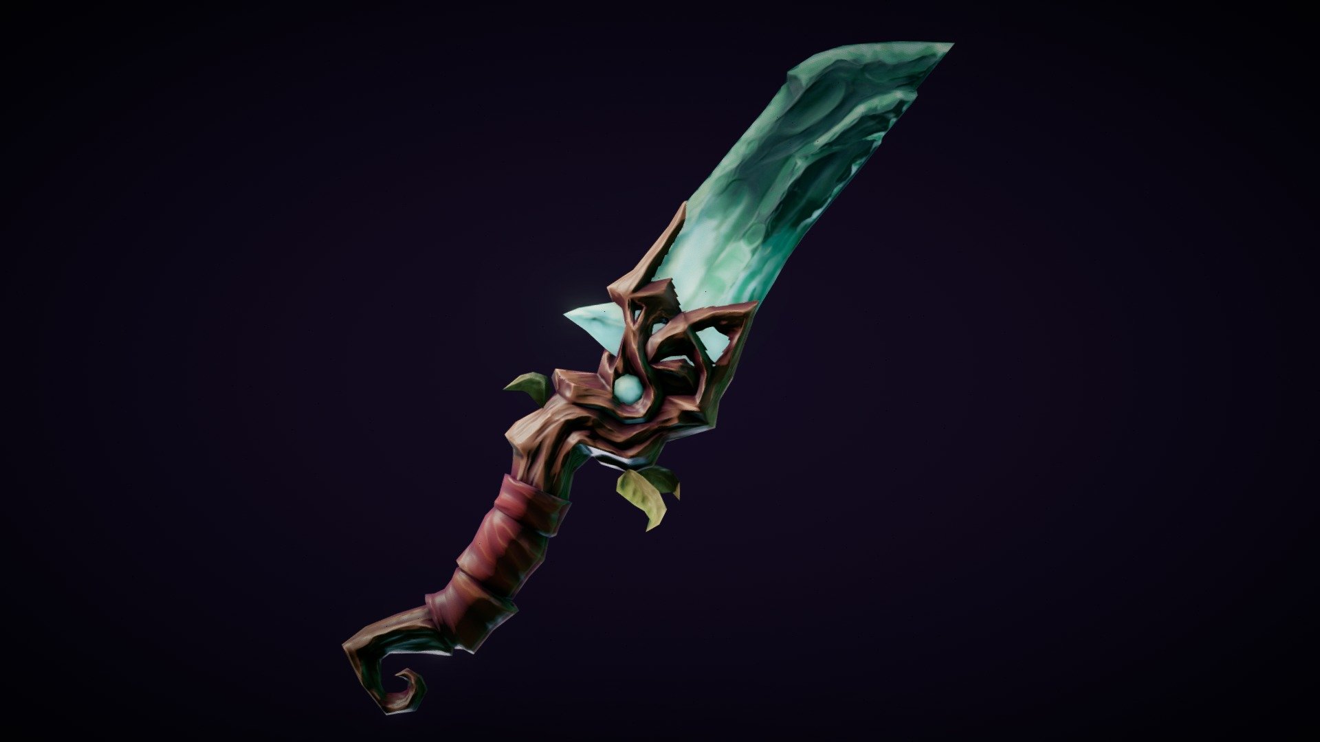 downloadable Stylized dagger - Download Free 3D model by Carlos_ZM ...