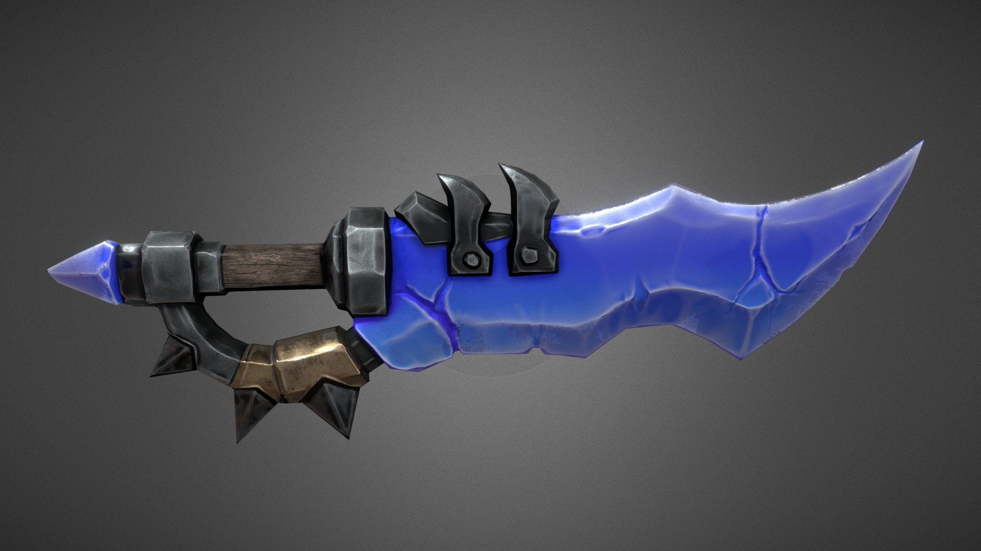 Orc Dagger - Download Free 3D model by 𝐦𝐚𝐫𝐮 𝐬𝐚𝐯𝐥𝐚 (@mybedishalfempty) [bd48c9f] - Sketchfab