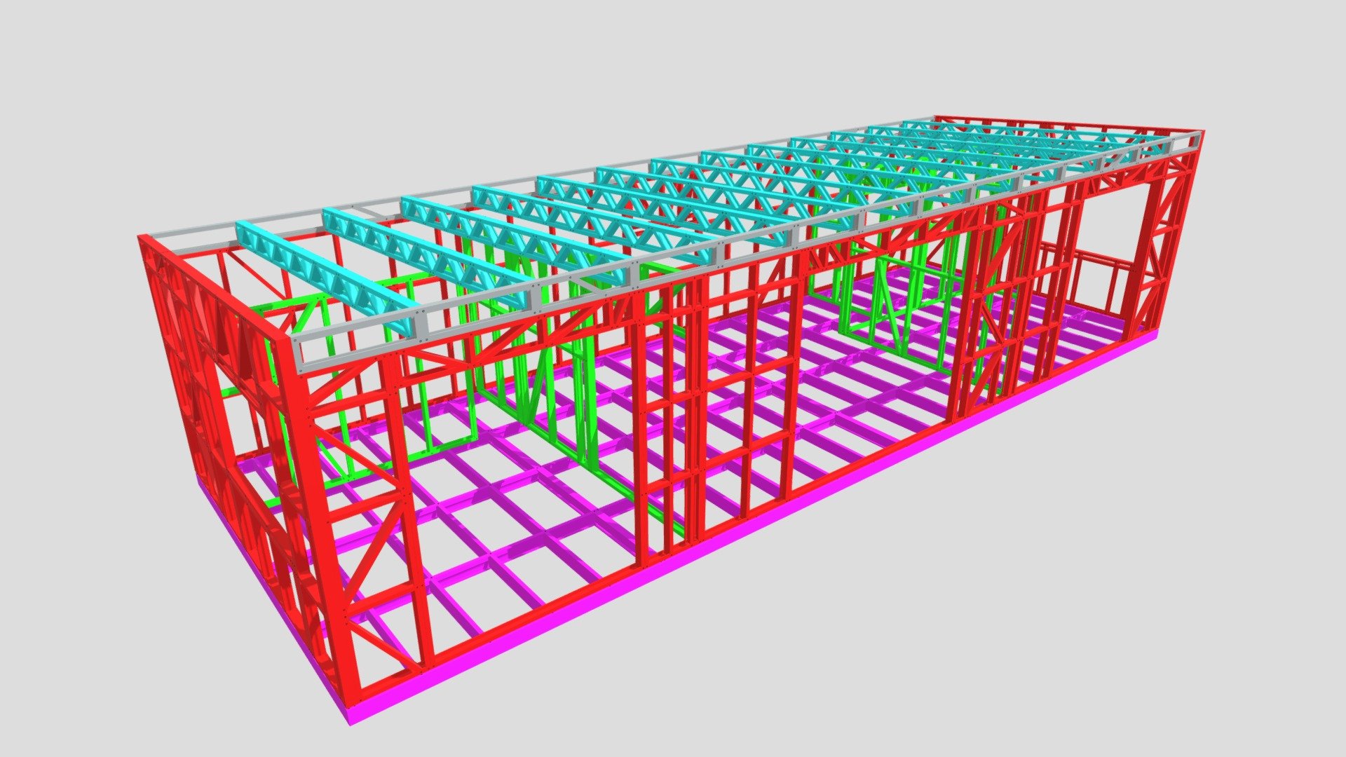 FH - Weeks Project - 3D model by Steel Frame Solutions Limited (@sfs ...