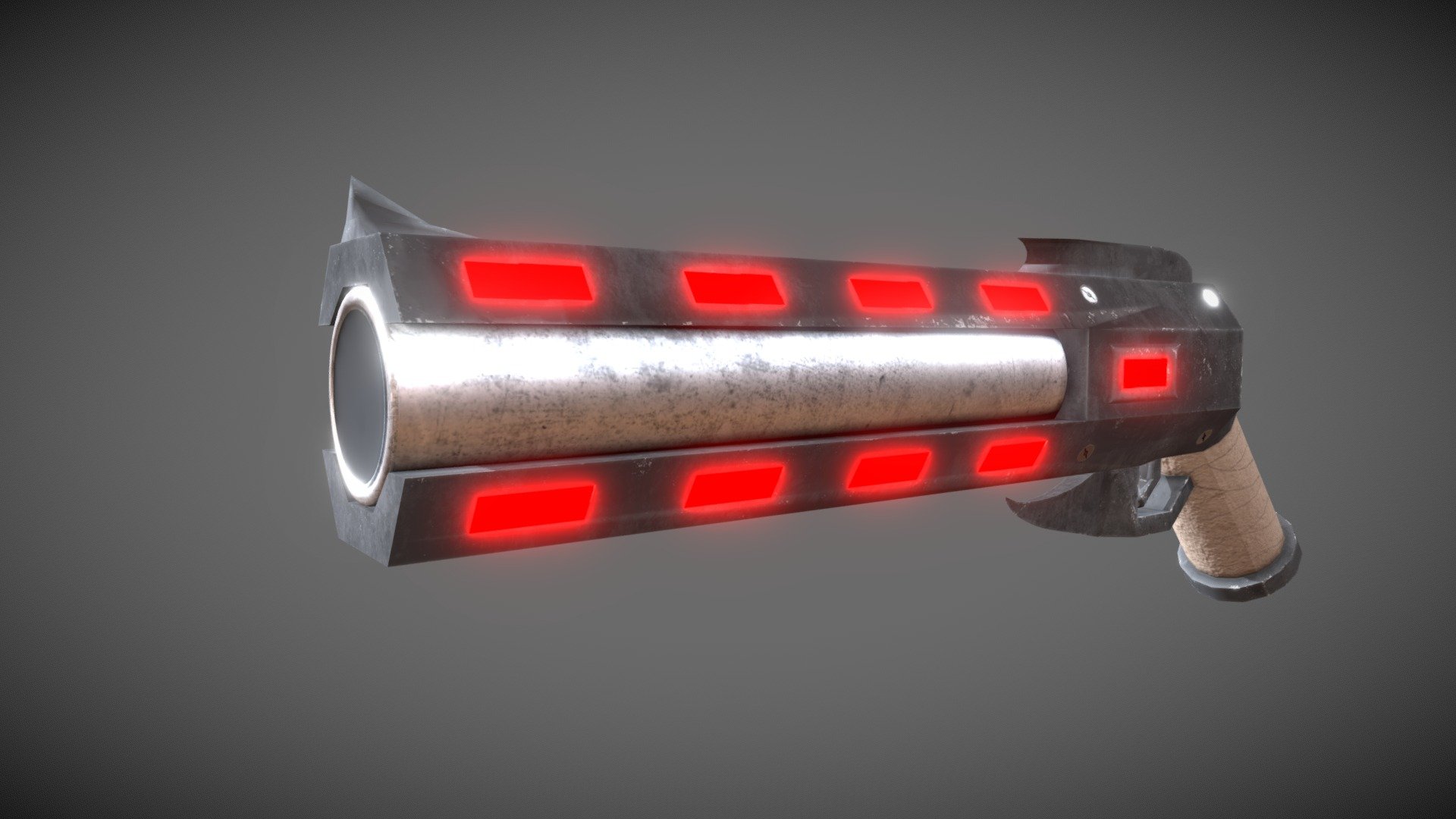 Stylised Gun - 3D model by dominikcolesgames [bd4d235] - Sketchfab