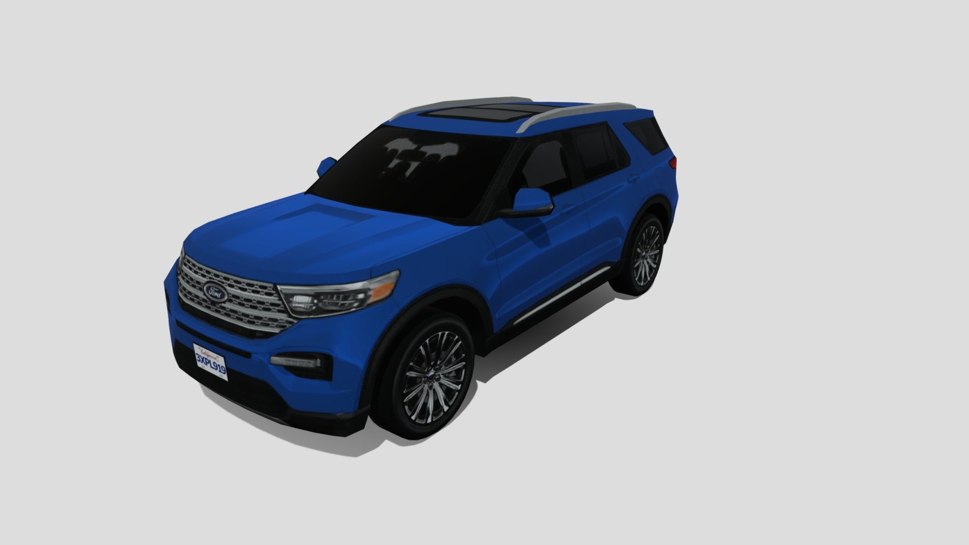 2022 Ford Explorer - 3D model by VeesGuy [bd4d62b] - Sketchfab