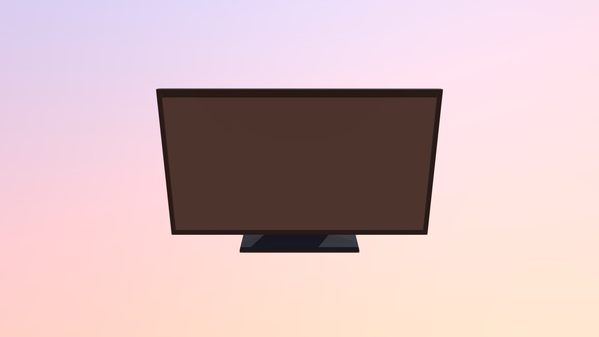 Television (Flatscreen) - 3D model by honestdan [bd4ec07] - Sketchfab