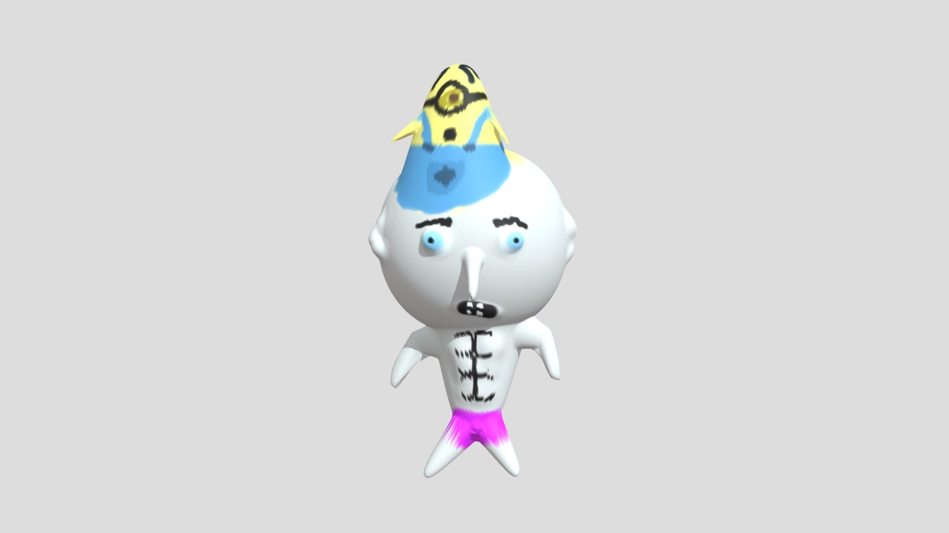 Gru - Download Free 3D model by wigglefishpine [bd4f287] - Sketchfab