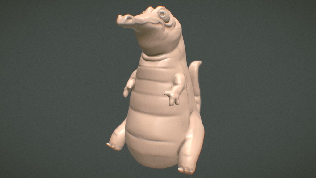 Croco - 3D model by yadoob [bd4f6f8] - Sketchfab